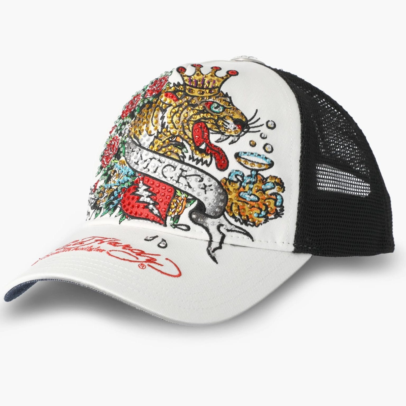 ED HARDY CROWN R-STONE CAP - SHOWCASE